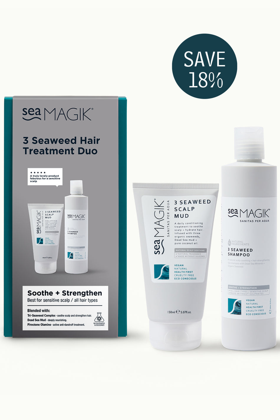 Sea Magik Mineral Shampoo 300ml